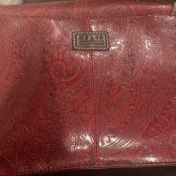 Relic | Bags | Vintage Relic Purse Dark Red Relic Purse Shoulder Purse ...